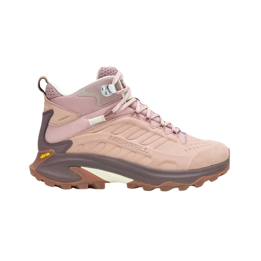 Merrell Moab Speed 2 Leather Mid Waterproof Womens Adobe Rose – The ...